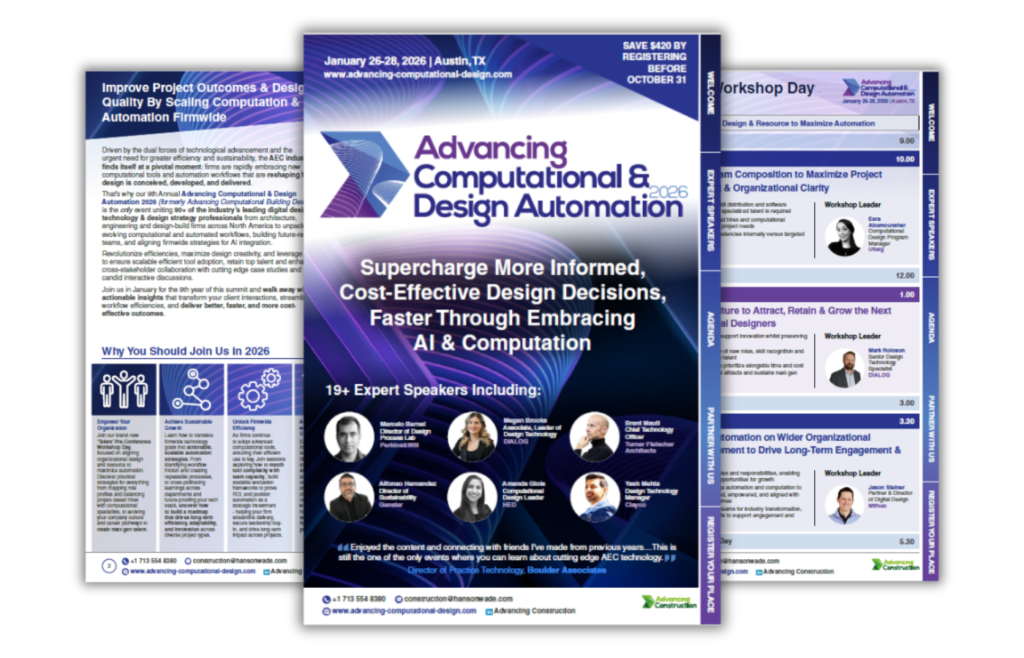 Advancing Computational & Design Automation 2026
